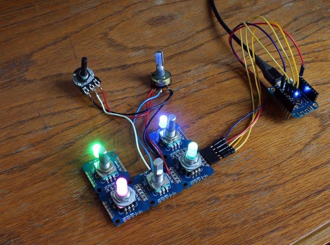 I2C Encoder V2 - Is a tiny smart board for connecting multiple rotary ...