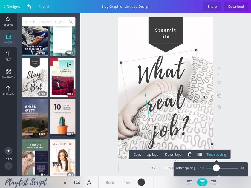 Canva - An amazing free graphics editor | Steemhunt