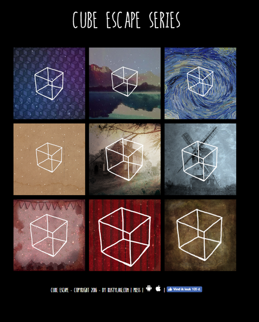 Cube Scape Series - Series of scape games | Steemhunt