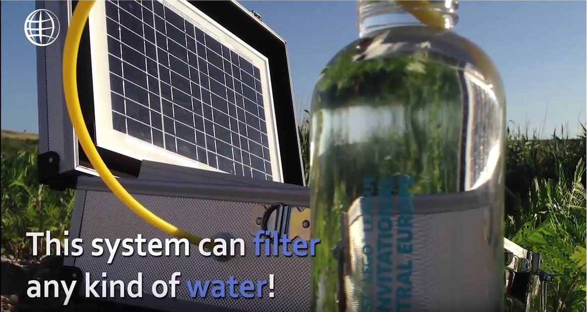 WatCase - Portable solar powered water purifier | Steemhunt