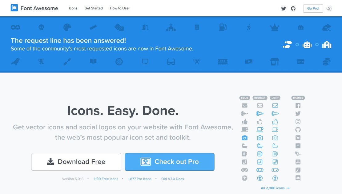 Font Awesome - Icons. Easy. Done | Steemhunt