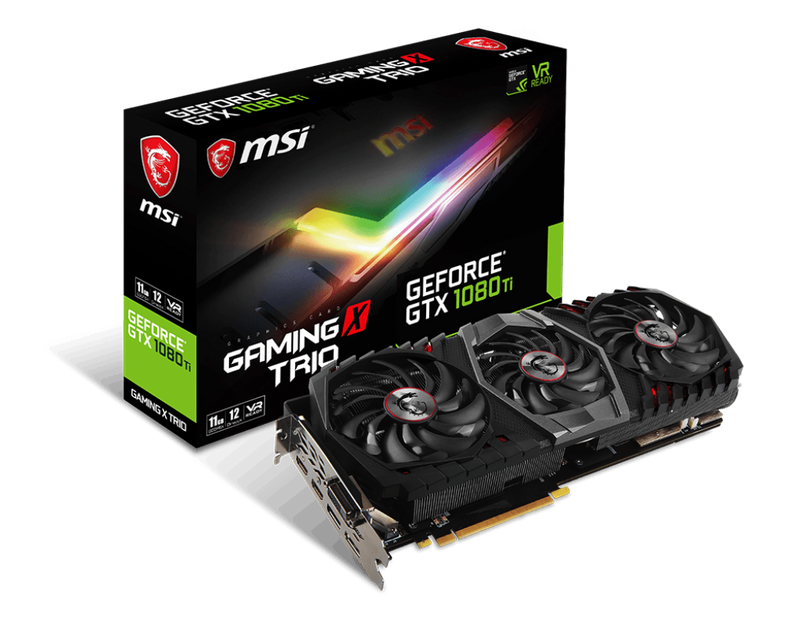 GTX 1080 TI Gaming X TRIO - MSI GeForce Graphics Card | Steemhunt