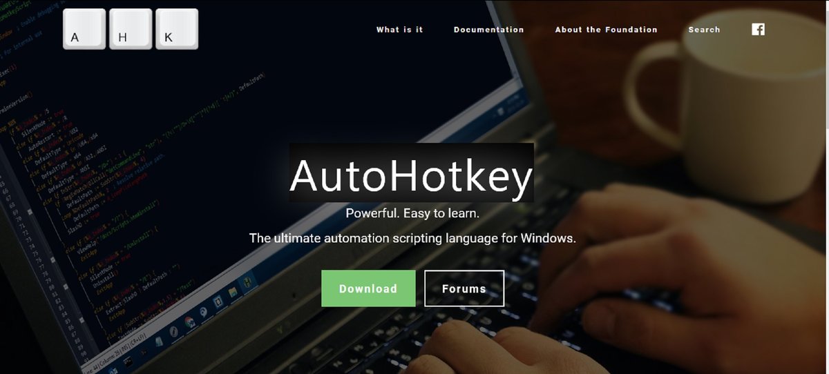 AutoHotkey - Automate PC tasks. Save yo time. Easy. Open source. Free | Steemhunt