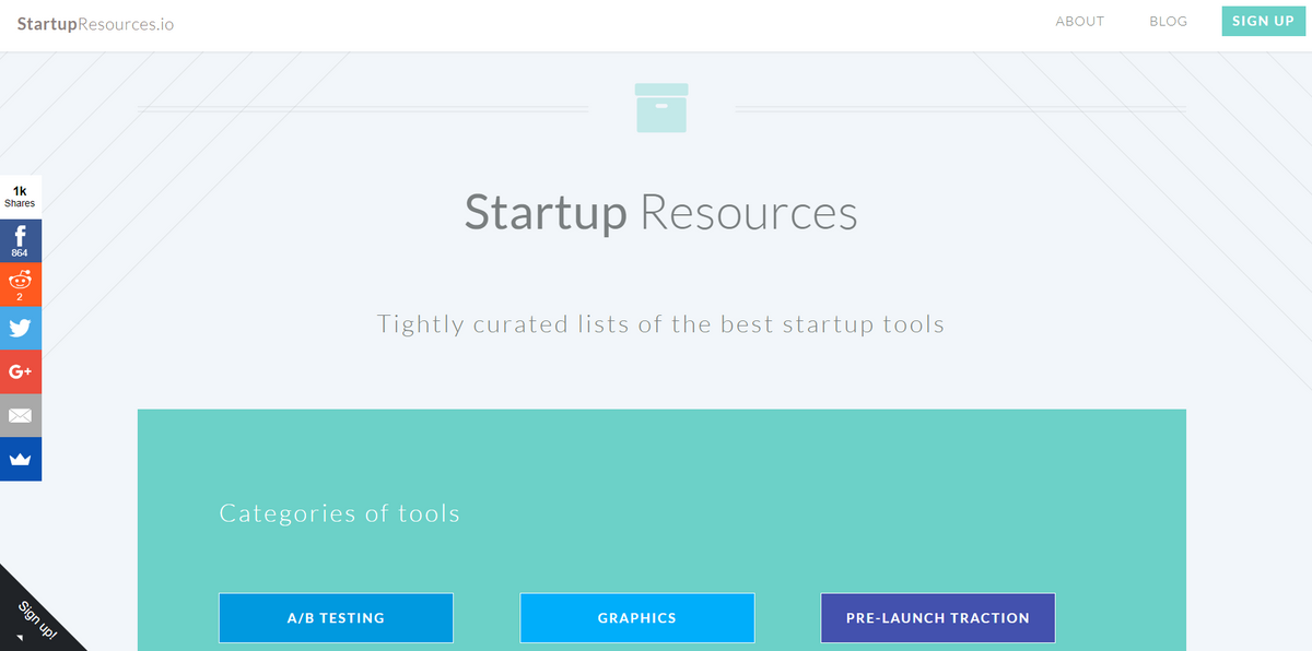 Startup Resources - Tightly curated lists of the best startup tools ...