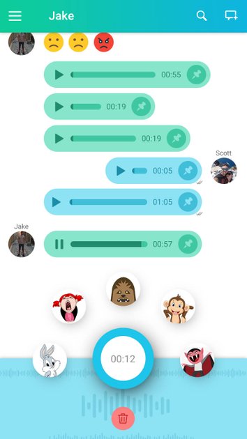 VoiceMo - Send your voice messages in an exciting new way! | Steemhunt