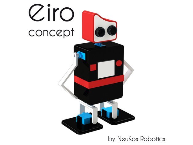 Robot EIRO Concept - Build your humanoid robot with this open source ...