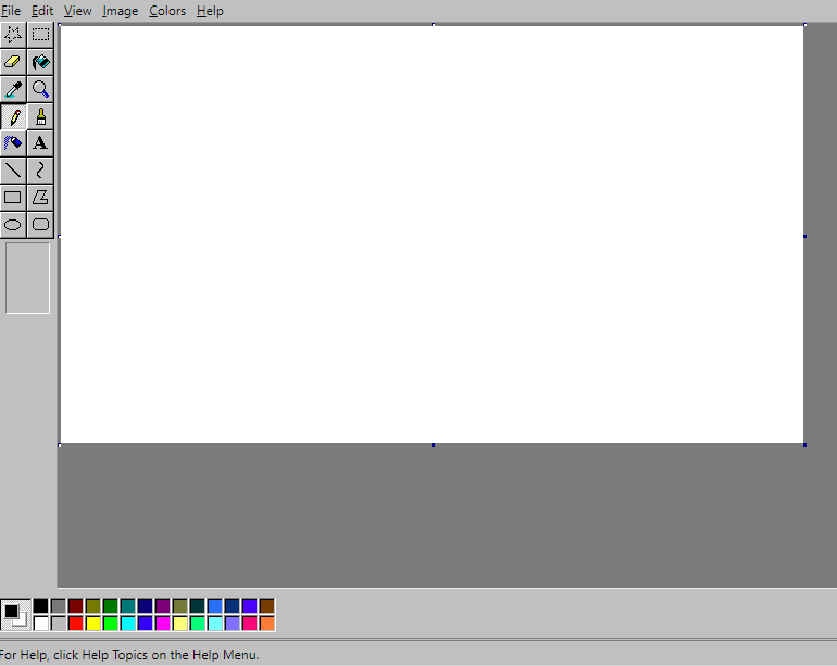 JS Paint - The Oldest Version of MS Paint As A JavaScript Web App ...