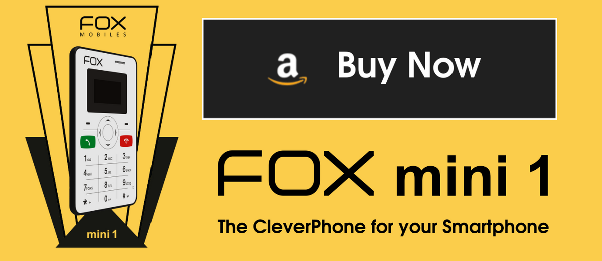 Fox Mini 1 - A clever phone for our smartphones | Steemhunt