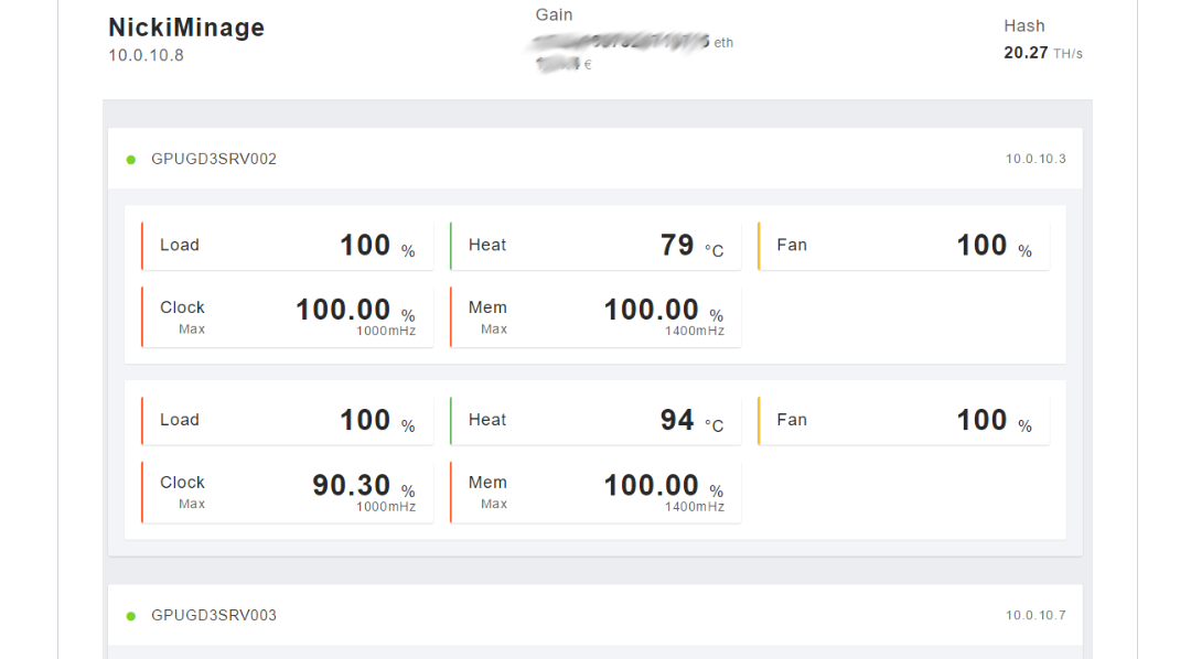 Ethereum Dashboard - monitor your mining rigs | Steemhunt