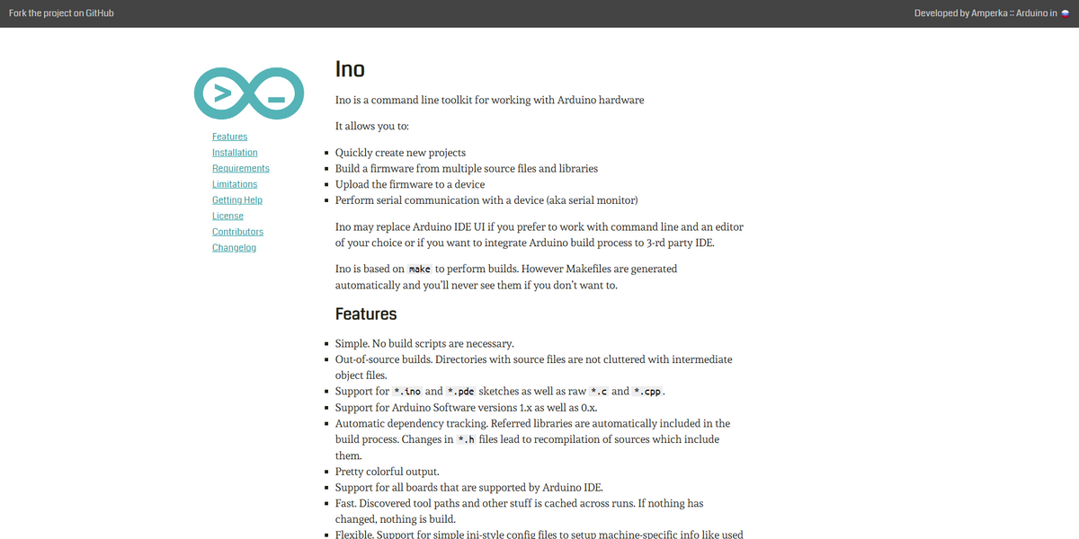 Ino - A command line toolkit for working with Arduino hardware | Steemhunt