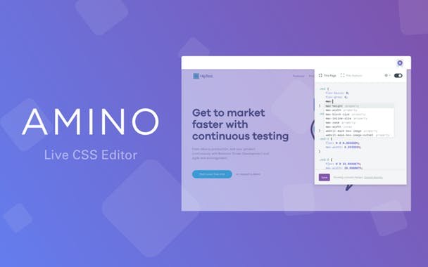 Amino - Live CSS Editor for Chrome | Steemhunt