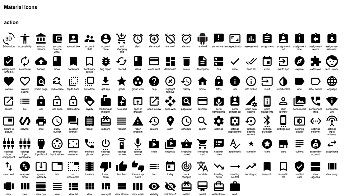 Material Design Icons - Free glyphs Icons by Google | Steemhunt