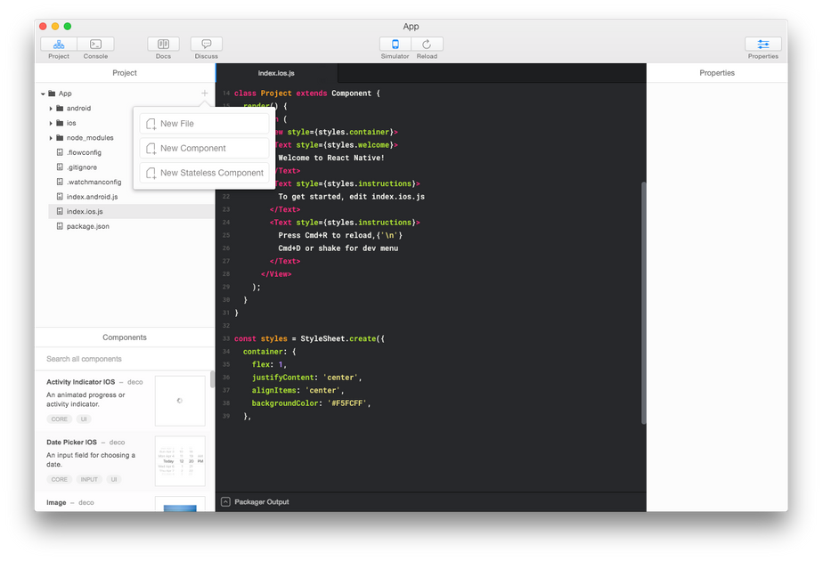 Deco IDE - Free and open source IDE for building React Native apps | Steemhunt
