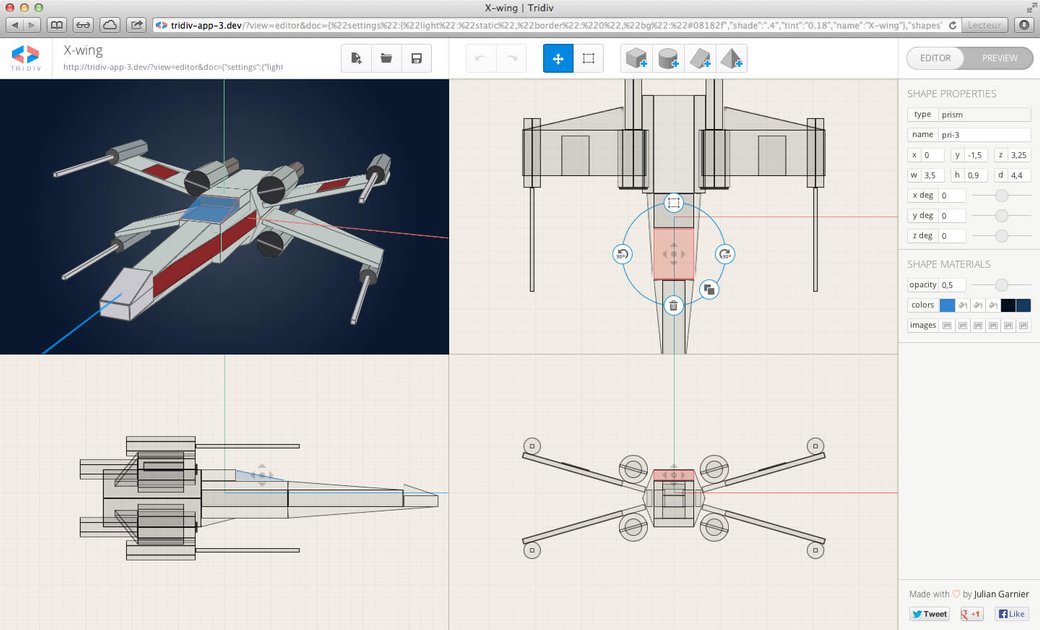 Tridiv A Web Based Editor For Creating 3d Shapes In Css Steemhunt