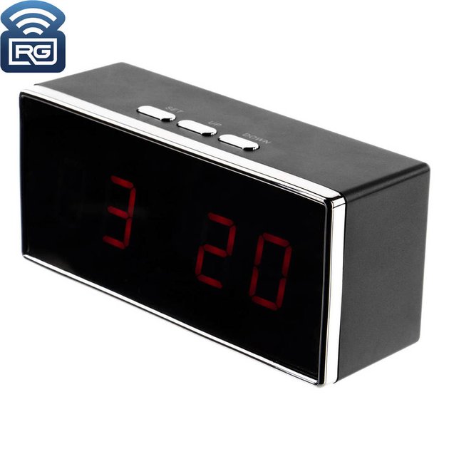 Digital Clock Hidden Camera - Providing 24/7 surveillance coverage to ...