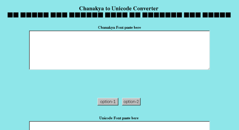 Chanakya Unicode Converter - Chanakya to Unicode & Unicode to Chanakya ...