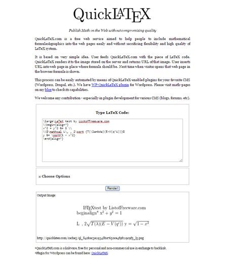 QuickLaTeX - Convert Math LaTeX Text Into Images | Steemhunt