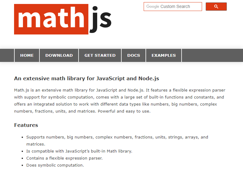 Mathjs An Extensive Math Library For Javascript And Nodejs Steemhunt