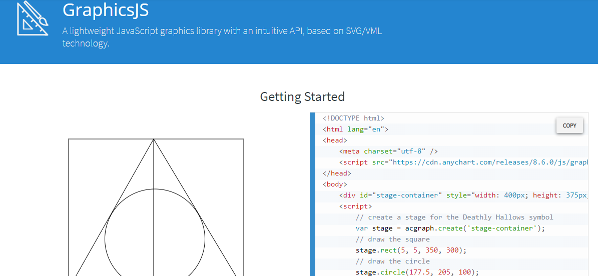 GraphicsJS - A lightweight JavaScript graphics library | Steemhunt