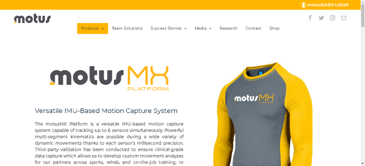MotusMX Platform - Versatile IMU-Based Motion Capture System | Steemhunt