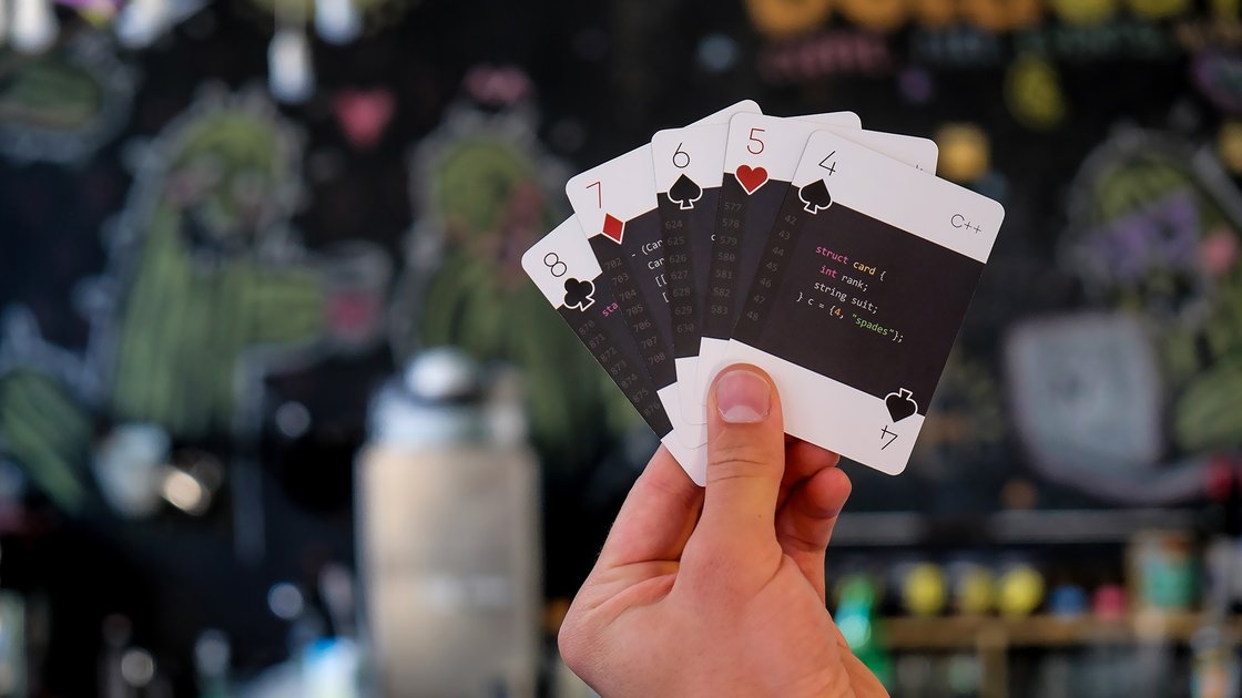 Code:deck Modern - Learn about coding with this geeky playing cards ...
