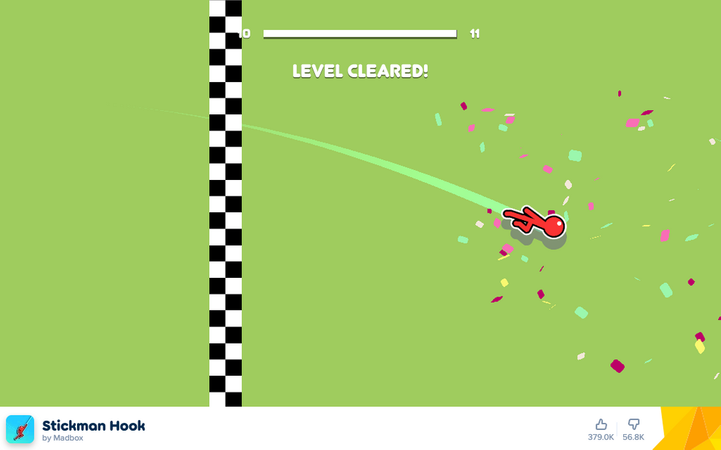 Stickman Hook - Swing and jump like a spiderman | Steemhunt