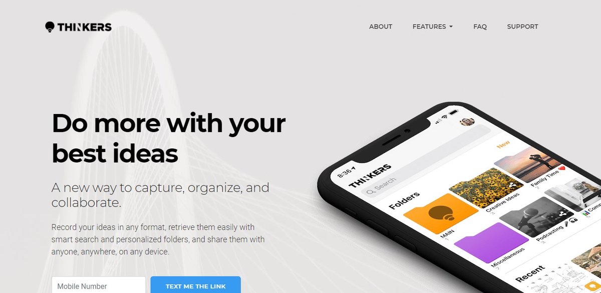 Thinkers - A new way to capture, organize, and collaborate on ideas ... Thinkers - A new way to capture, organize, and collaborate on ideas ...
