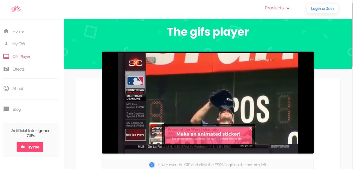 The Gifs Player - Convert Youtube Videos to Gifs & edit your gifs ...