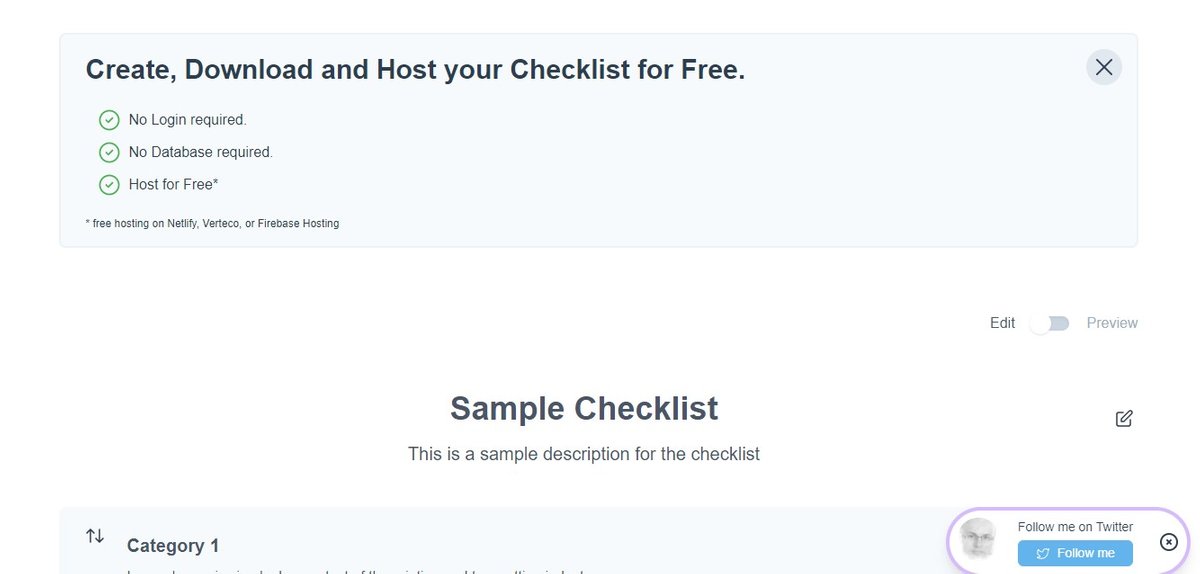 Checklist Generator - Create checklists for yourself | Steemhunt