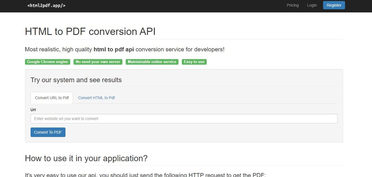 Html2pdf.app - HTML to PDF conversion API | Steemhunt