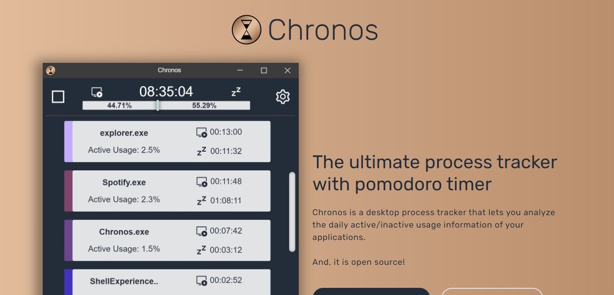 Chronos Process Tracker Steemhunt