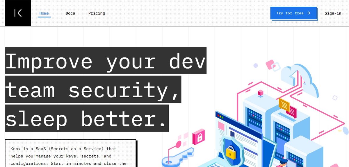 Knox - Manage your configurations, secrets and keys | Steemhunt