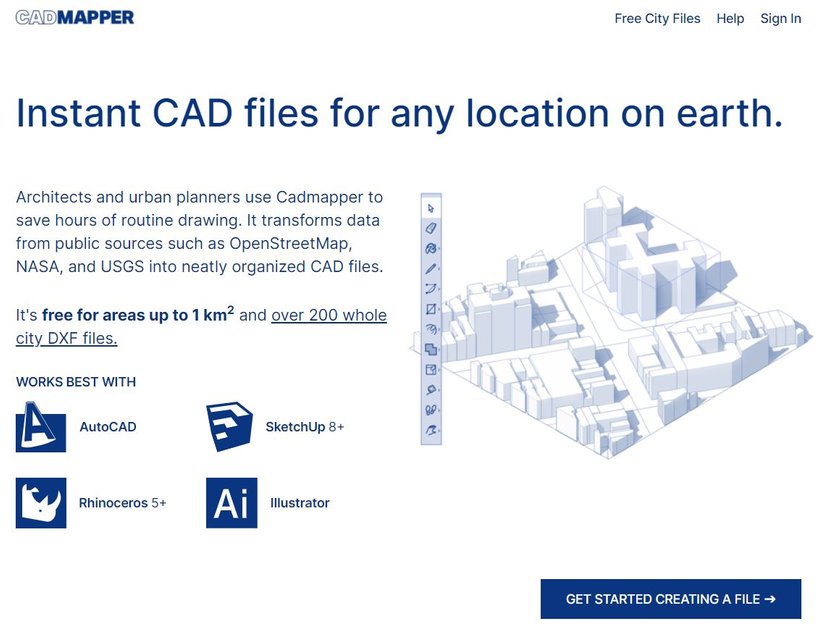 CADMAPPER - Instant CAD files for any location on earth | Steemhunt