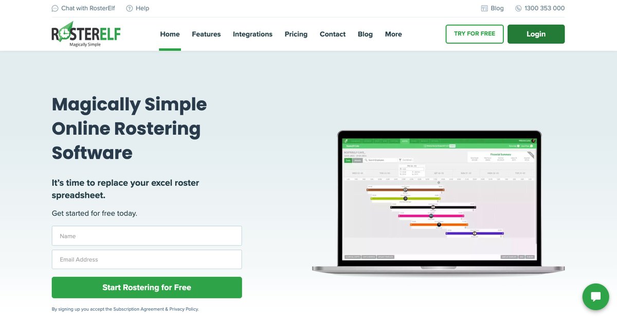 RosterElf - Magically simple scheduling software | Steemhunt
