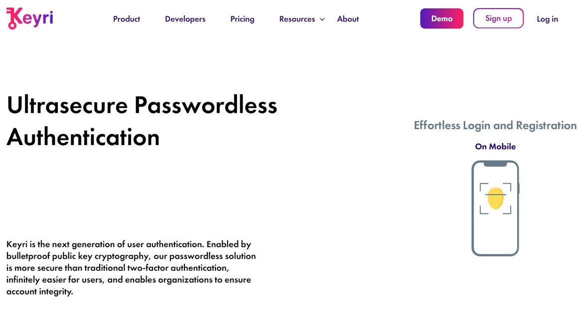 Keyri - Turn your app into an ultrasecure authenticator | Steemhunt