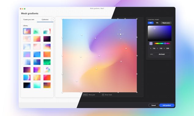 Mesh Gradients - Create awesome mesh gradients right in Figma | Steemhunt