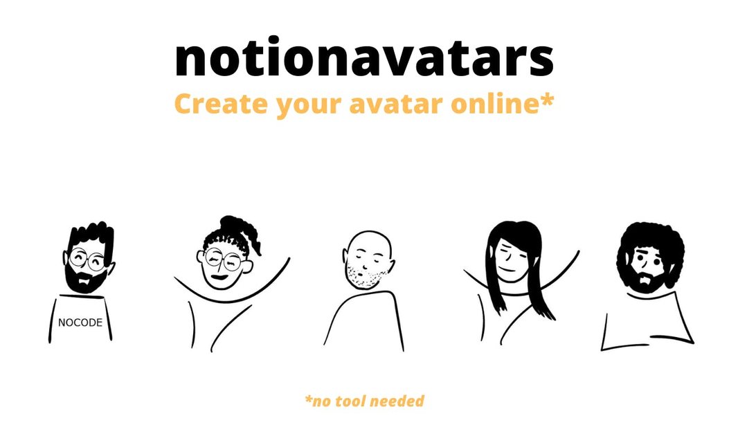 Notion Avatars - Your avatar, for Notion | Steemhunt