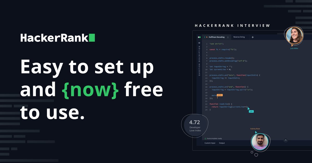 HackerRank Interview - Click, interview and it's done | Steemhunt