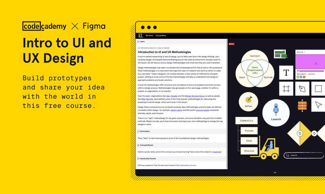 Codecademy - Learn UI and UX design with Codecademy and Figma | Steemhunt