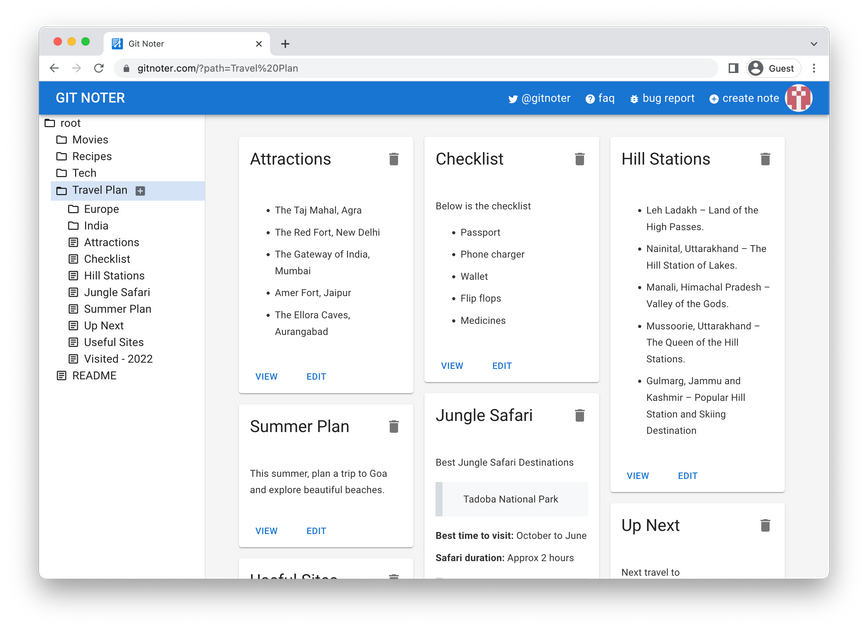 Gitnoter Open Source App To Store Notes To In Github Repository Steemhunt