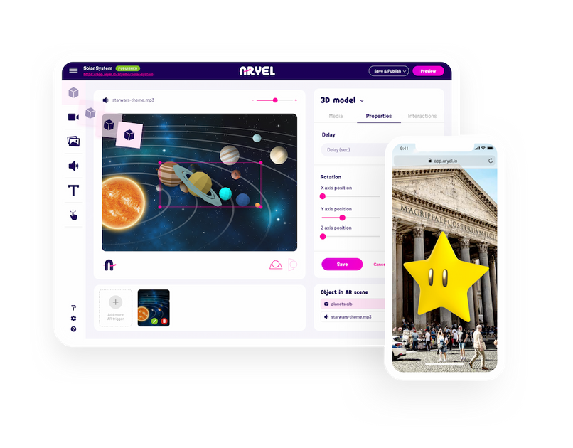 WebAR Templates By Aryel - 100+ WebAR templates for any industry & use ...