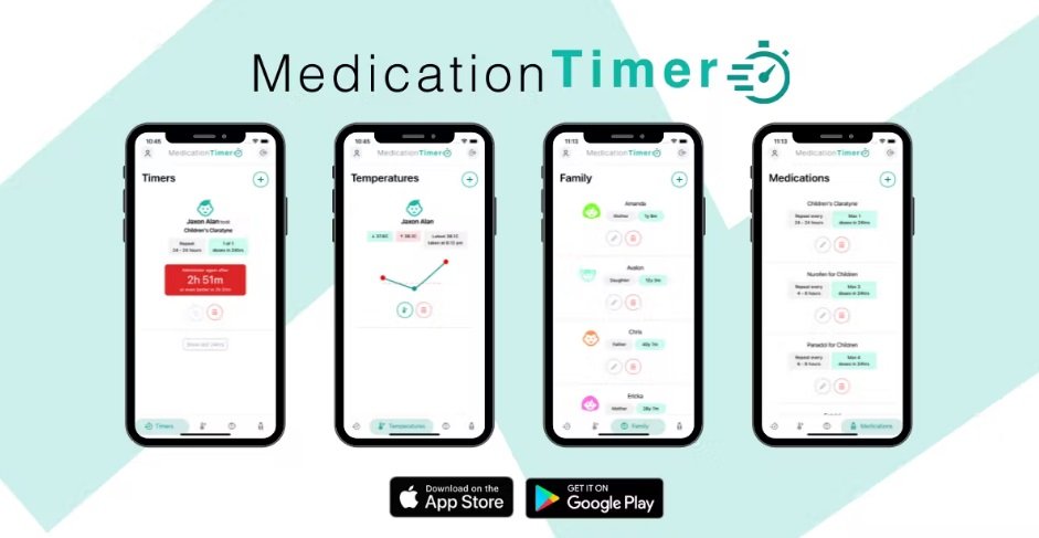 Medication Timer - Stress-free medication timers & temperature tracking ...