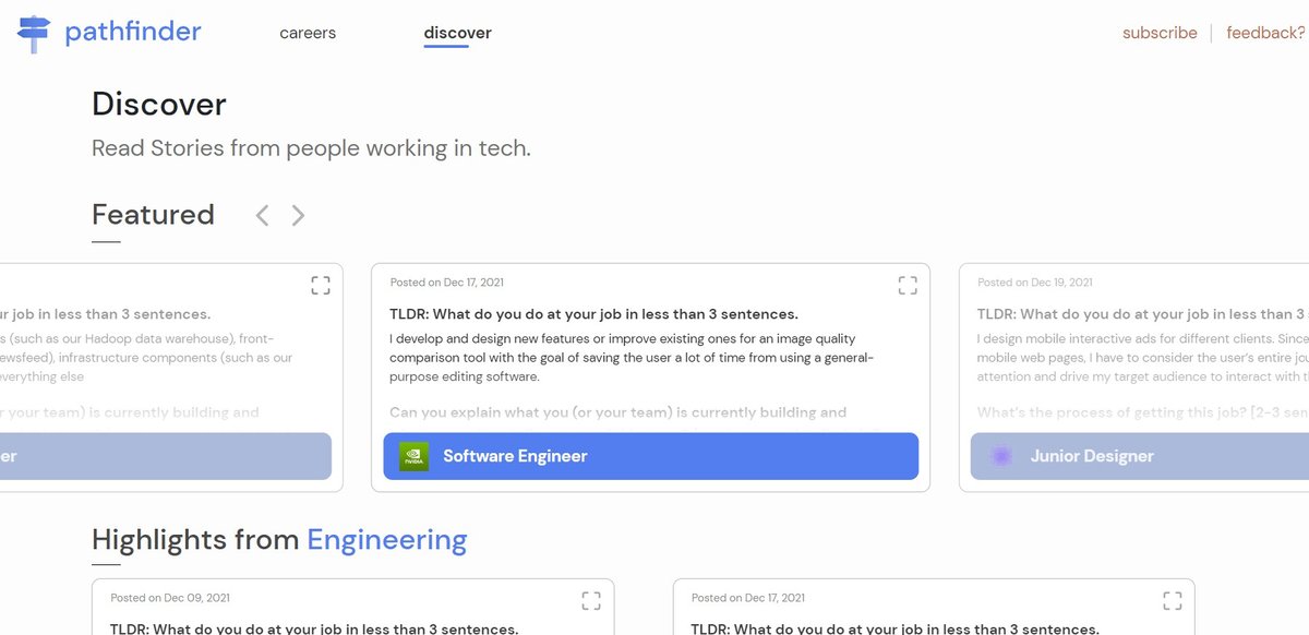 PathFinder - Tech Career Path Platform | Steemhunt