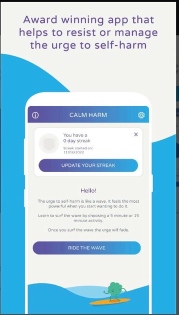 Calm Harm - manage self-harm | Steemhunt