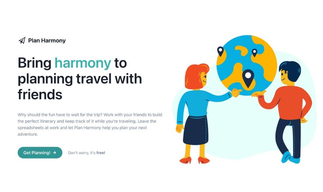 Plan Harmony - Collaborative trip planning tool | Steemhunt