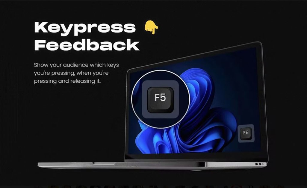 Keyviz - Visualize your keystrokes in real-time | Steemhunt