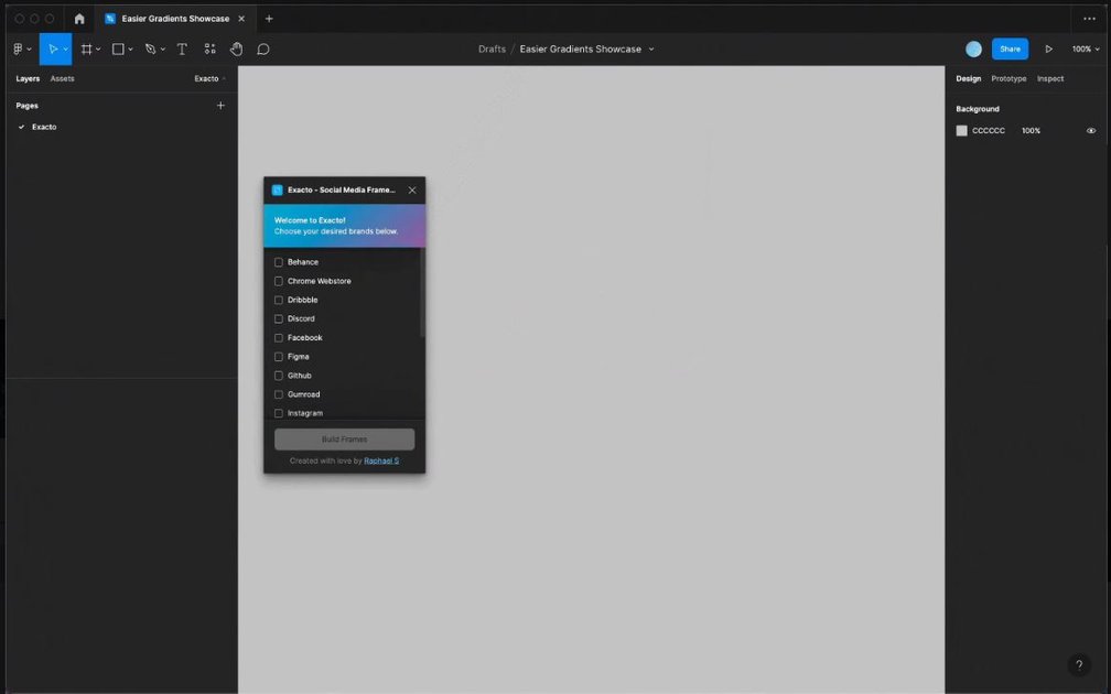Exacto For Figma - Rapidly create social media frames right in Figma ...