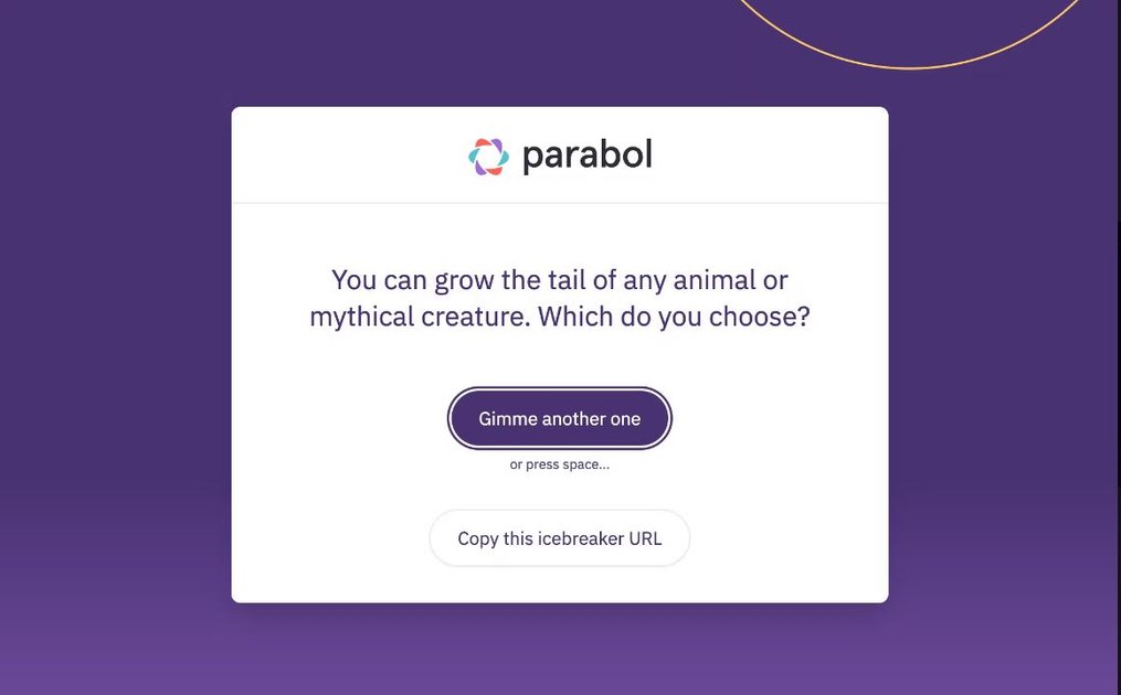 Random Icebreakers - Find the perfect icebreaker for your next meeting ...