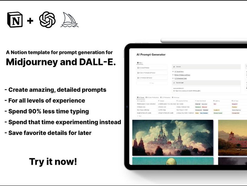 AI Prompt Generator - A template helping you create detailed prompts ...