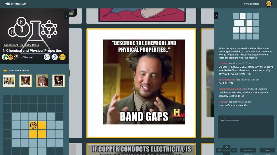 Antimatter Studios - A collaborative meme studio for your classroom ...